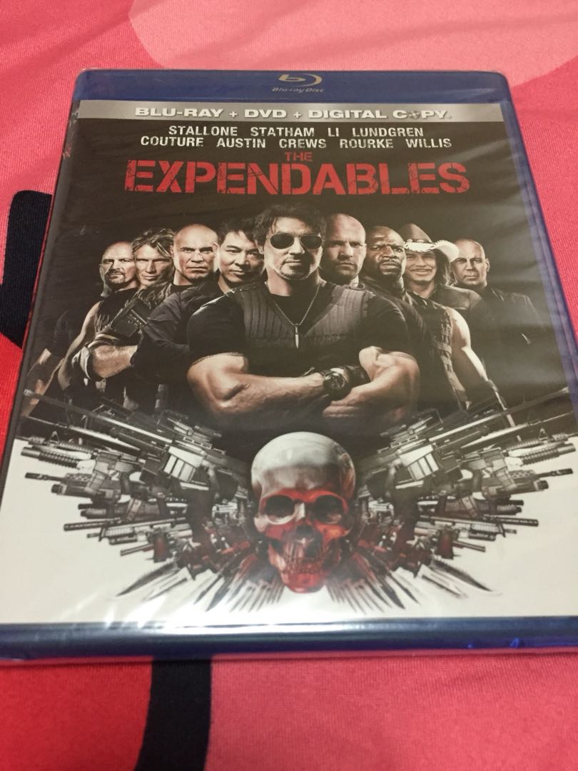 Expendables Blu Ray, Hobbies & Toys, Music & Media, CDs & DVDs on Carousell
