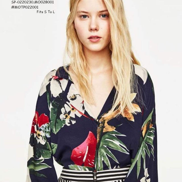 Floral terno fits upto XL on Carousell