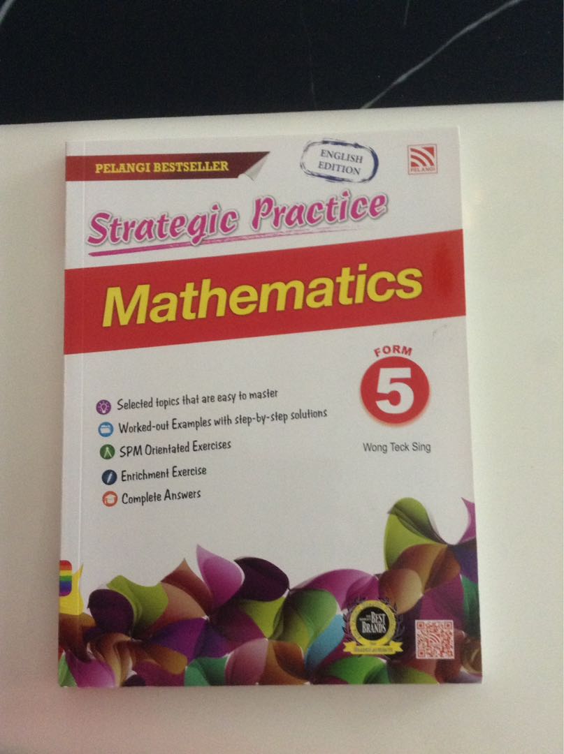Form 5 MATHEMATICS Strategic Practice Pelangi Bestseller, Hobbies ...