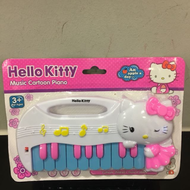 HELLO KITTY - MUSIC CARTOON PIANO, Hobbies & Toys, Toys & Games on ...