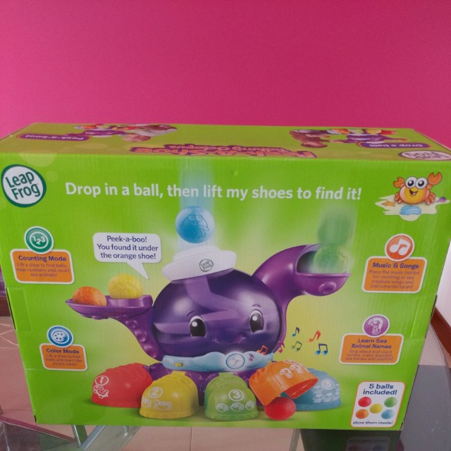 Leap Frog Peek-A-Shoe Talking Octopus, Hobbies & Toys, Toys & Games on ...