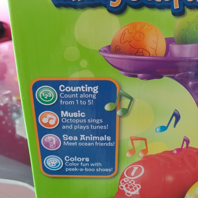 Leap Frog Peek-A-Shoe Talking Octopus, Hobbies & Toys, Toys & Games on ...