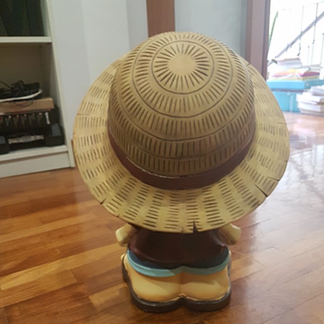 One piece Luffy coin bank, Hobbies & Toys, Memorabilia & Collectibles ...