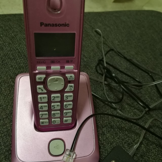 Panasonic Digital Cordless Phone - KX-TG2711CXP (Pink), Mobile Phones ...