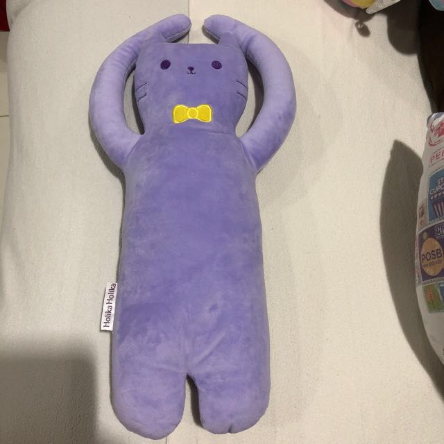 Purple Cat soft toy, Hobbies & Toys, Toys & Games on Carousell