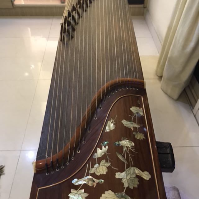 Selling recently restring Guzen. Want to sell to make space for room ...