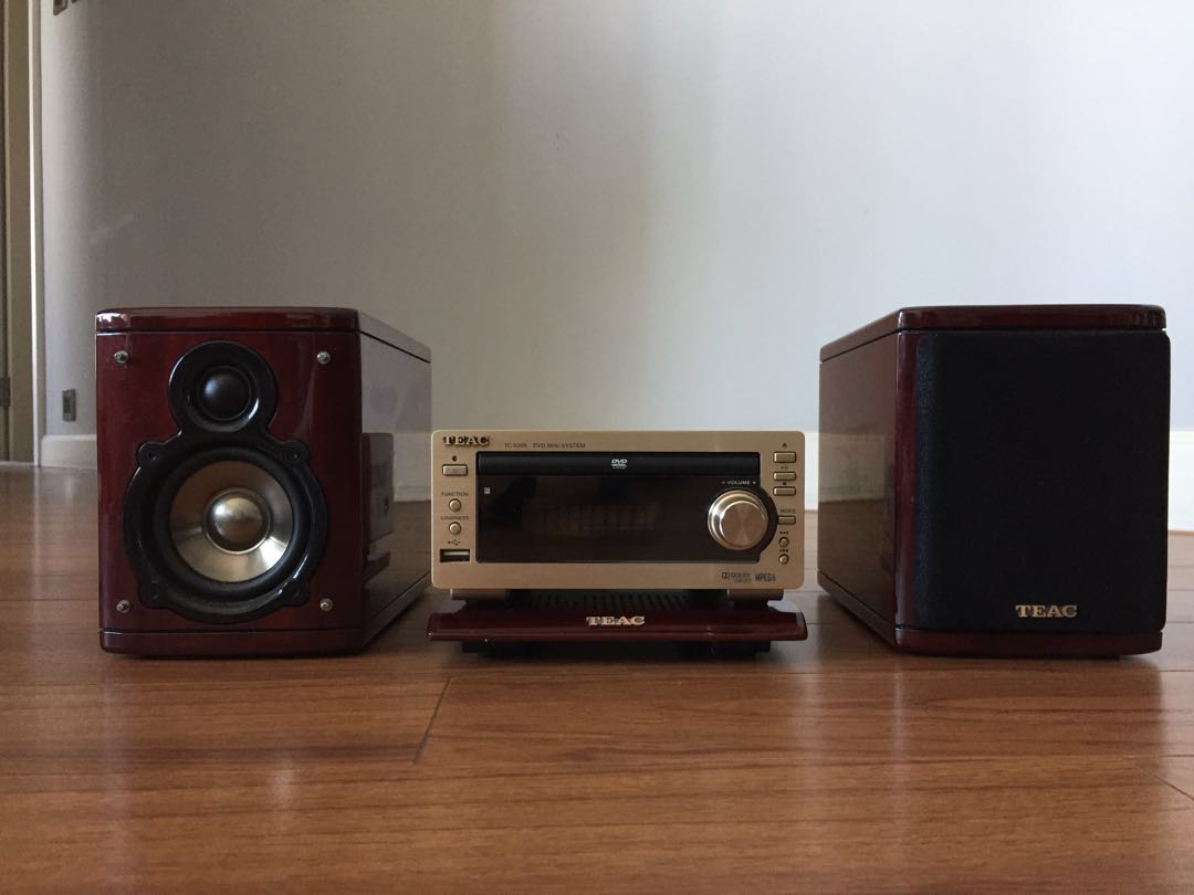 TEAC DVD mini hifi system, 音響器材, 音樂播放裝置 MP3及CD Player - Carousell