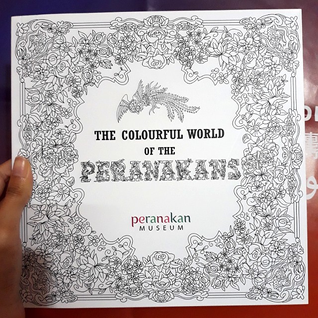 The Colourful World of the Peranakans - Colouring Book for Adults ...
