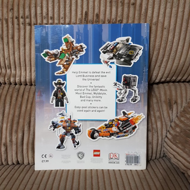The Lego Movie Sticker Book, Hobbies & Toys, Toys & Games on Carousell