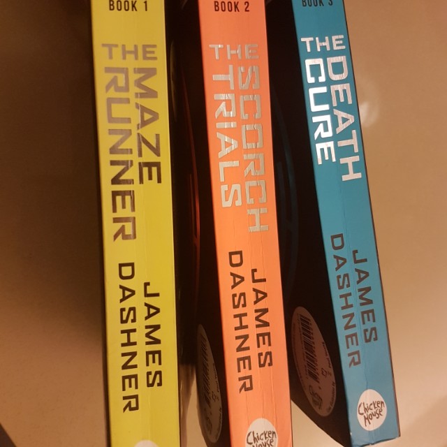 Book 1- 3 Maze Runner Series by James Dashner: 1. Maze Runner 2. Scorch ...