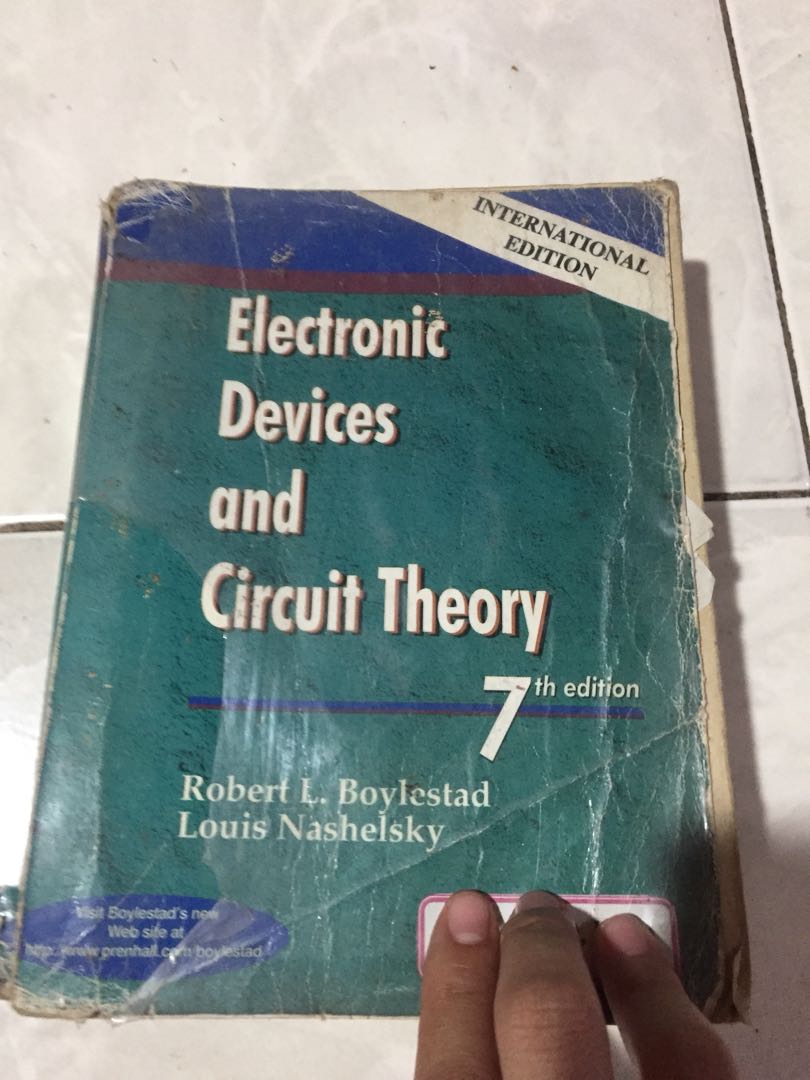 Electronic Devices and Circuit Theory 7th Edition by Boylestad, Hobbies ...