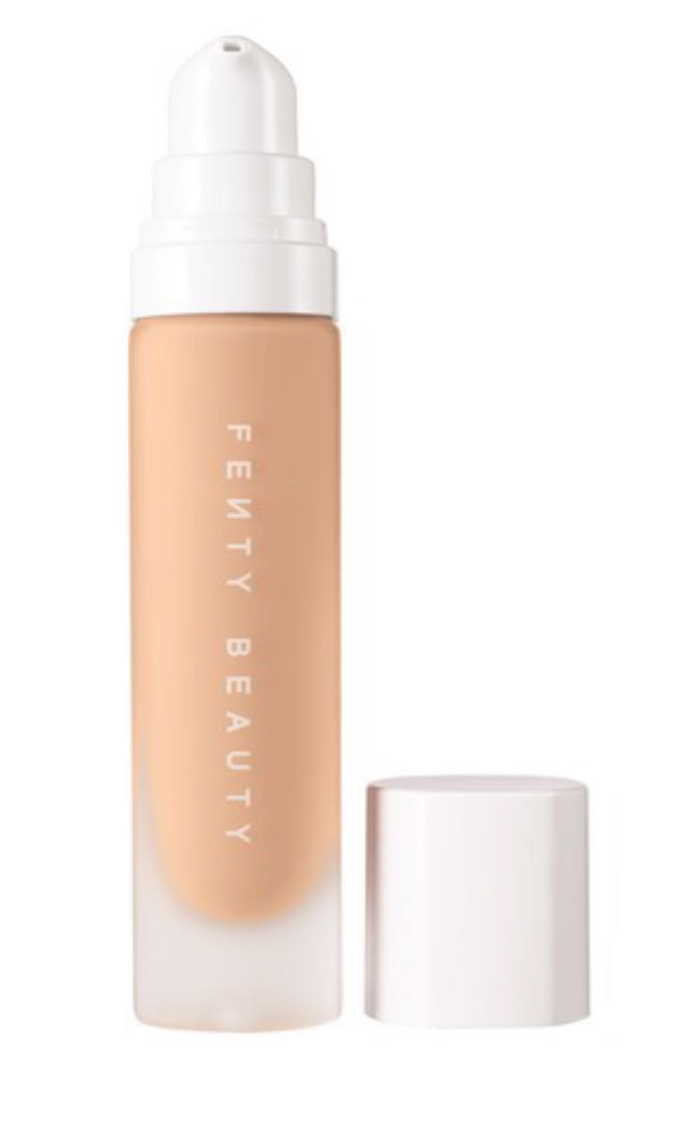 Fenty soft matt longwear foundation 220 warm peach, Beauty & Personal ...