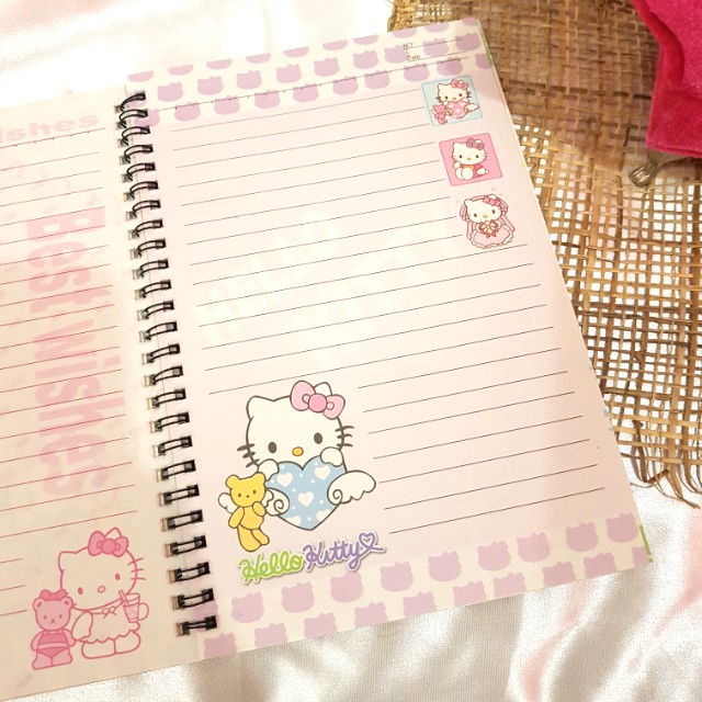 Hello Kitty Notebook, Hobbies & Toys, Stationary & Craft, Craft ...