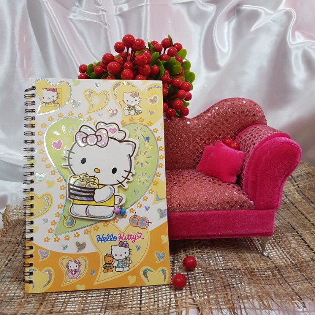 Hello Kitty Notebook, Hobbies & Toys, Stationary & Craft, Craft ...