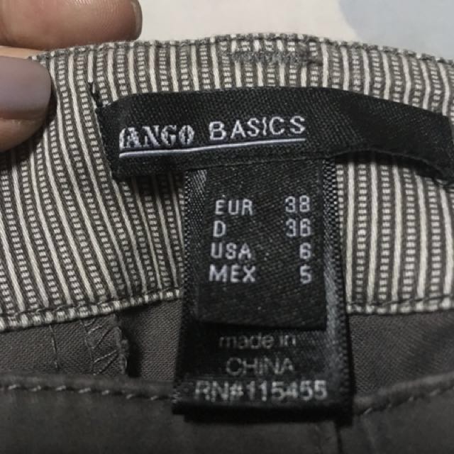 MANGO BASICS pants, Women's Fashion, Bottoms, Other Bottoms on Carousell