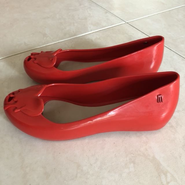 Melissa + Sebastian Errazuriz Ultragirl in Cherry Red, Women's Fashion ...