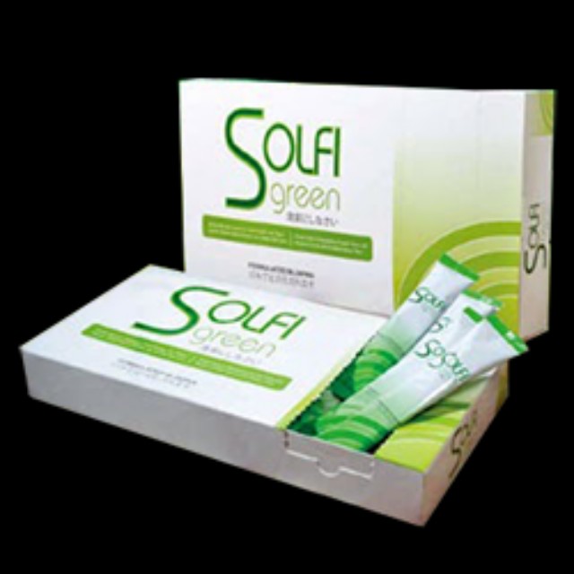 SOLFI GREEN Fiber Detox Drink, Health & Nutrition, Health Supplements ...