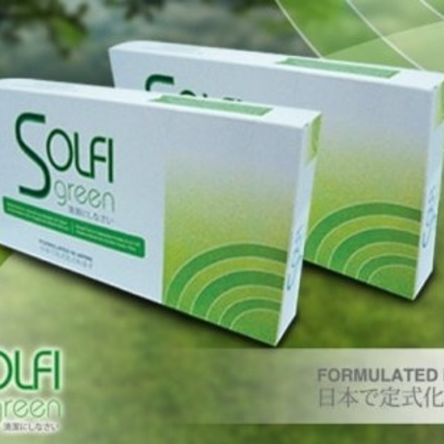 SOLFI GREEN Fiber Detox Drink, Health & Nutrition, Health Supplements ...