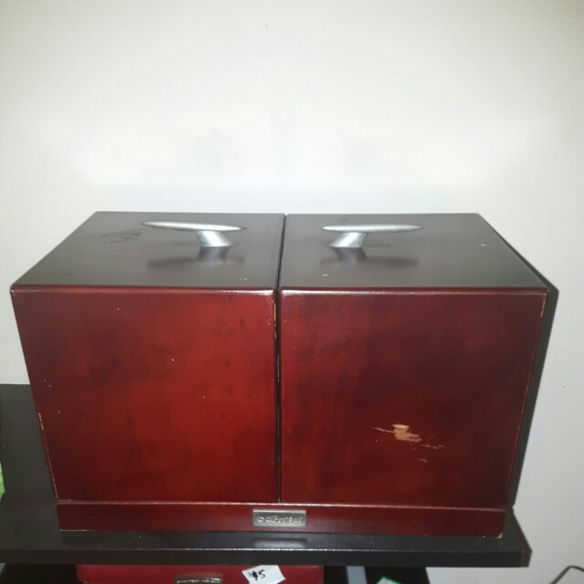 Solid Wood Old school CD Box, Furniture & Home Living, Home Decor ...