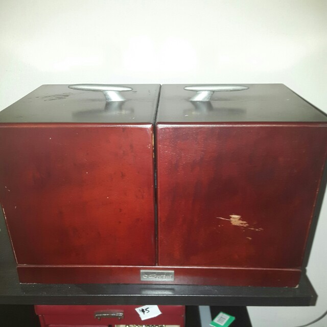 Solid Wood Old school CD Box, Furniture & Home Living, Home Decor ...
