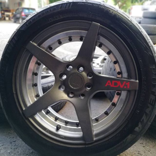 Adv-1 15 inch sports rim proton iriz tyre 70%. Beli kain dekat kokdiang ...