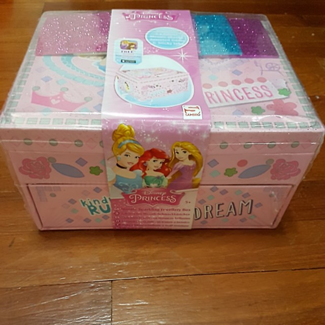 Authentic Disney Princess Jewel Box, Hobbies & Toys, Toys & Games on ...
