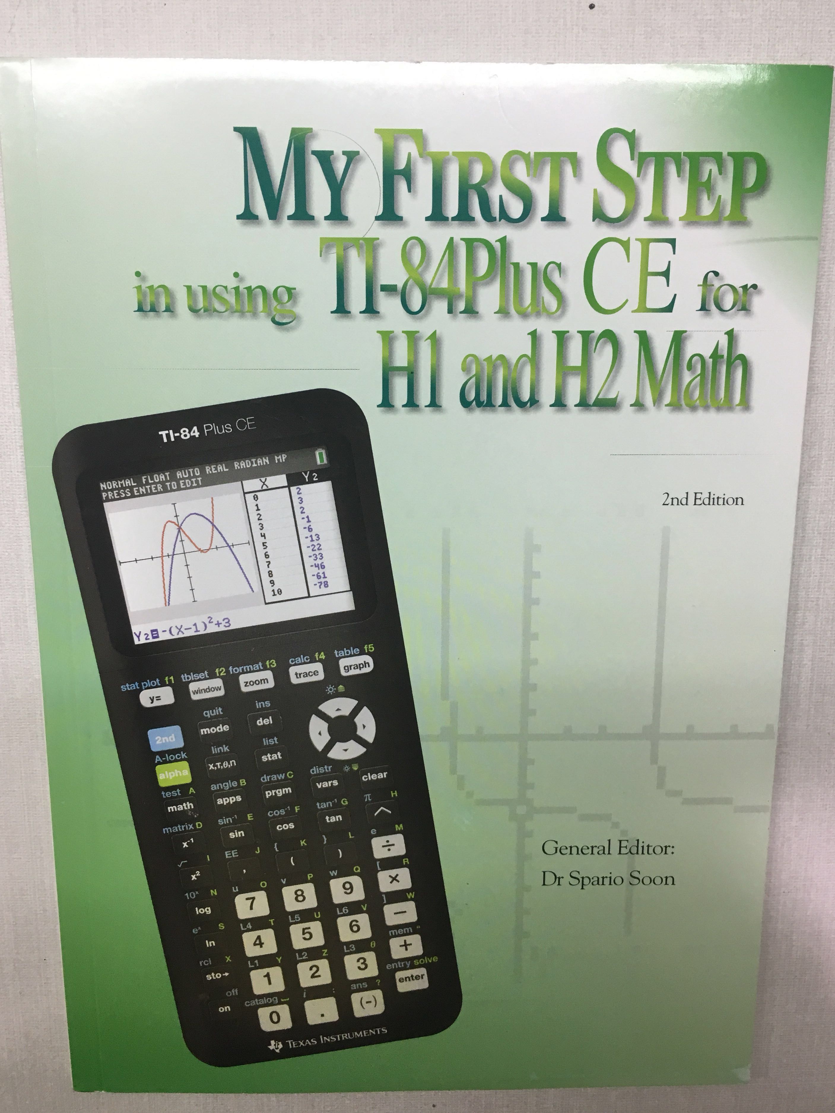 Graphic Calculator TI-84 Plus CE with Instruction Manual, Computers ...