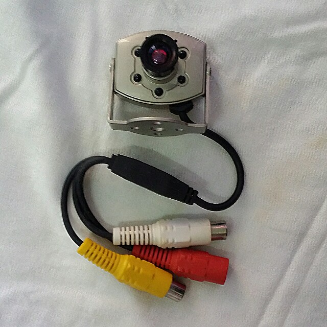 Mini cctv JMK JK-805A mini CMOS CCTV Camera, Furniture & Home Living ...
