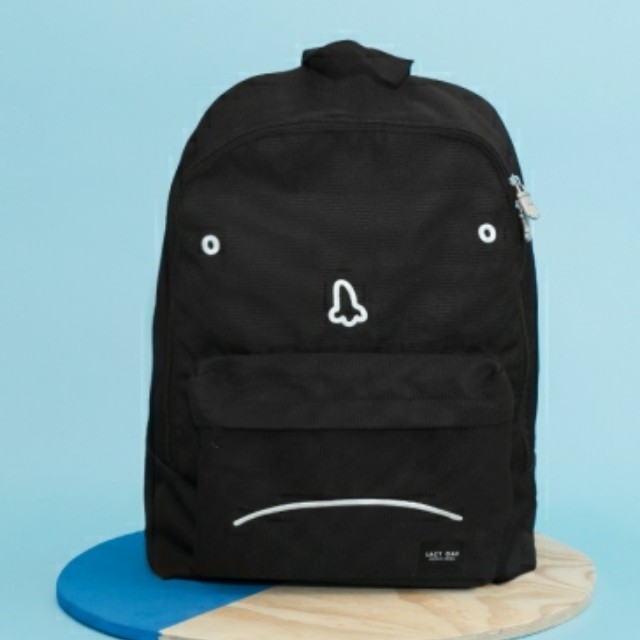 Lazy Oaf Sad Face Rucksack, Women's Fashion, Bags & Wallets, Beach Bags ...