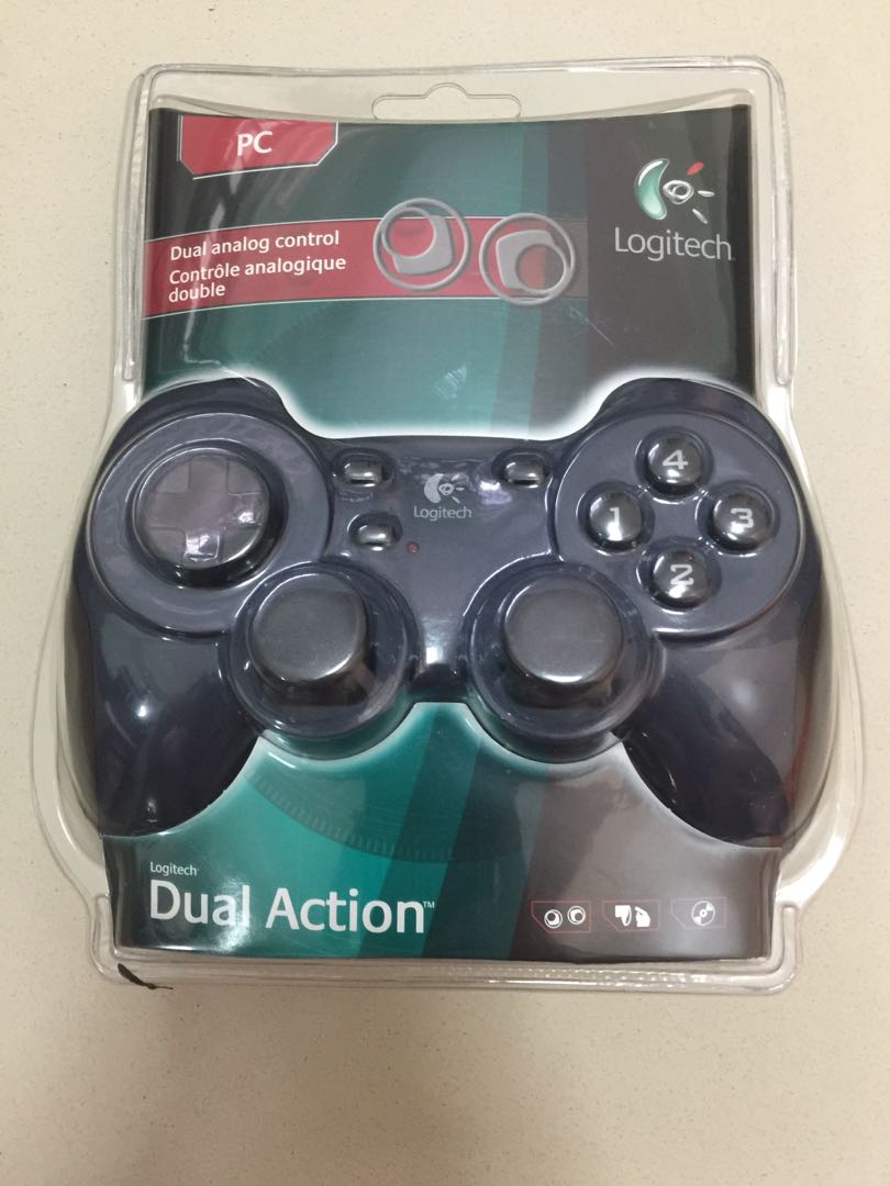 Logitech Pc Dual Analog Control Wireless Controller Video Gaming Gaming Accessories