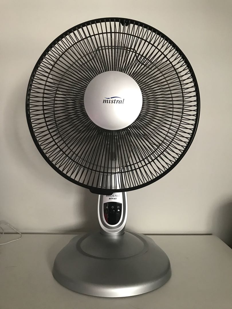 Mistral table Fan 12in ( MTF30T), TV & Home Appliances, Water Heater ...