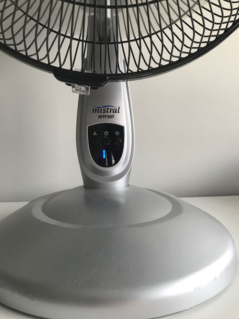 Mistral table Fan 12in ( MTF30T), TV & Home Appliances, Water Heater ...