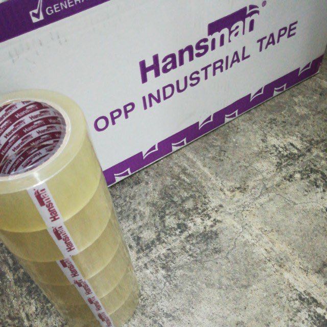 One Piece Hansman OPP Industrial Tape 48 mm x 80 Yards, Hobbies & Toys ...