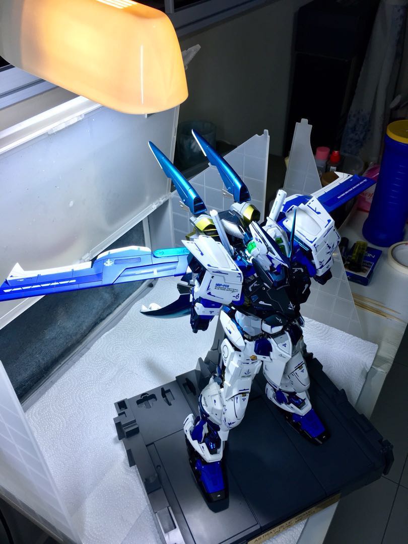 PG ASTRAY BLUE FRAME WATER DECAL MARKINGS, Hobbies & Toys, Toys & Games ...