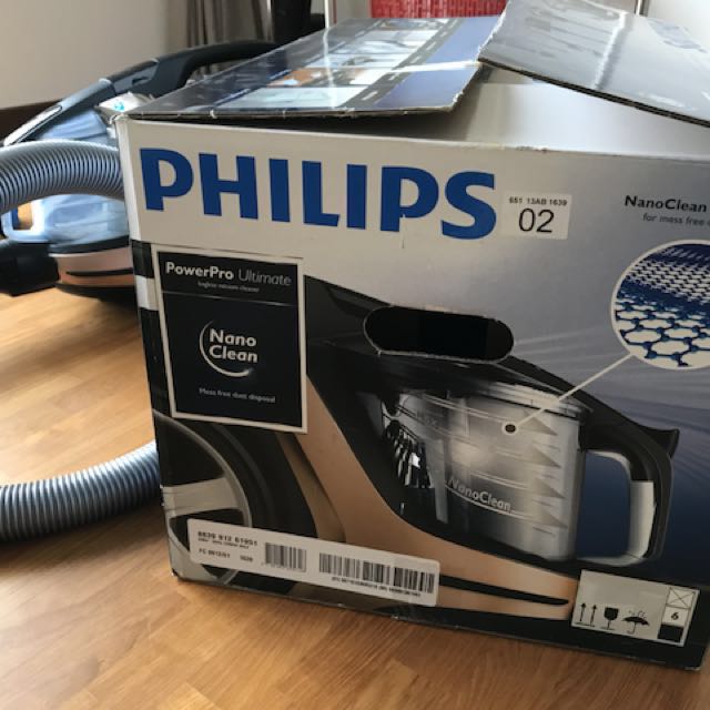 Philips bagless vacuum Powerpro Ultimate Cyclone 7 - FC 9912, TV & Home ...