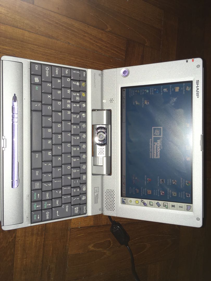 Sharp Handheld PC 2000 HC-7000, Computers & Tech, Desktops on Carousell