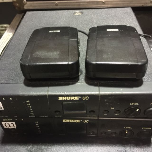 Shure UC Wireless belt pack without head-worn, Hobbies & Toys, Music ...