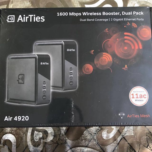 AirTies Wifi Extender Air4920, Computers & Tech, Parts & Accessories ...