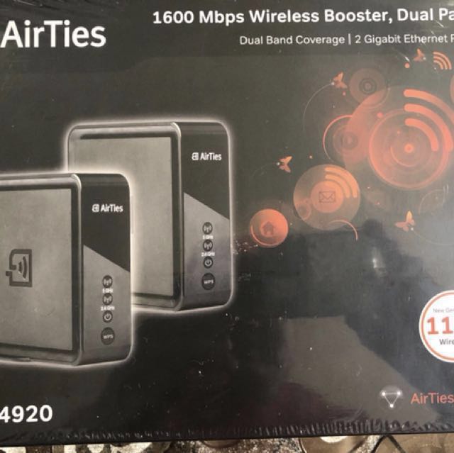 AirTies Wifi Extender Air4920, Computers & Tech, Parts & Accessories ...
