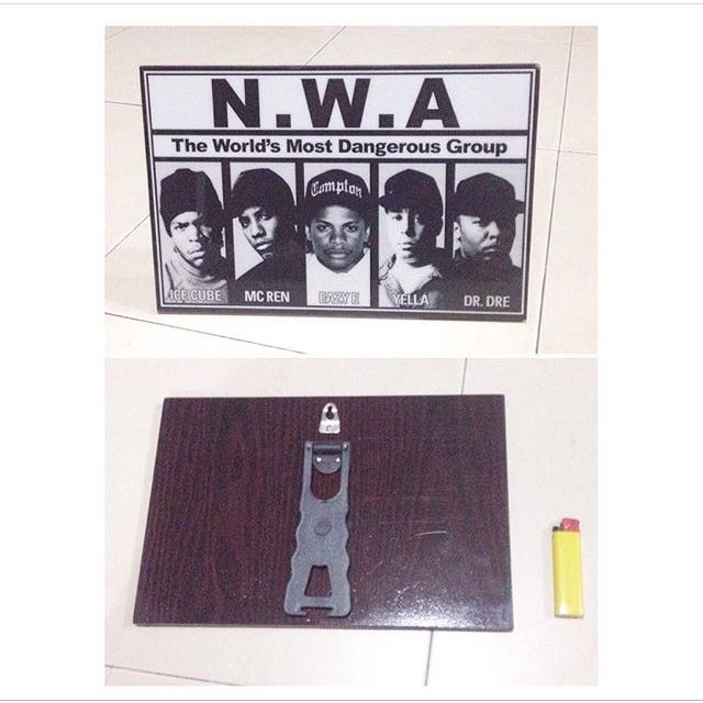 Custom Frame Of Nwa, Hobbies & Toys, Stationery & Craft, Handmade Craft ...
