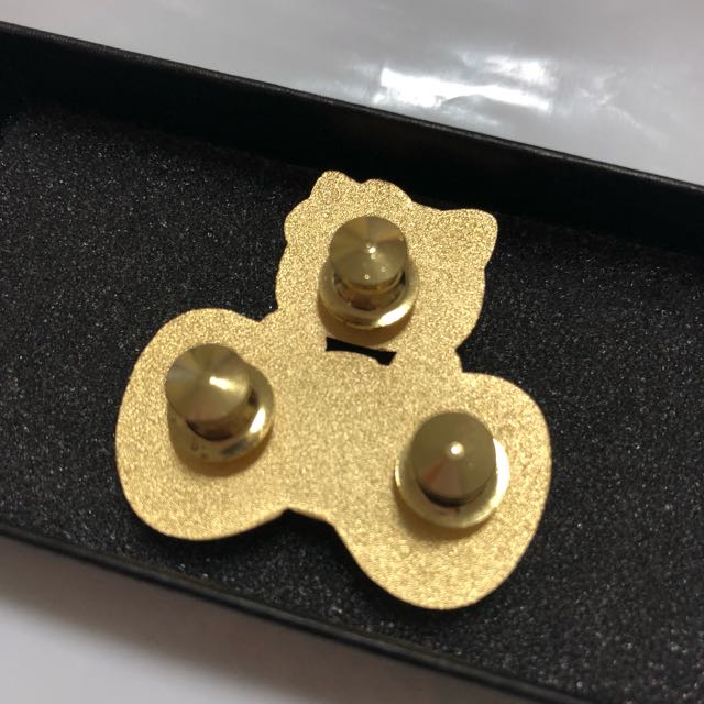 Hello kitty x Eva air cabin crew pin, Everything Else on Carousell