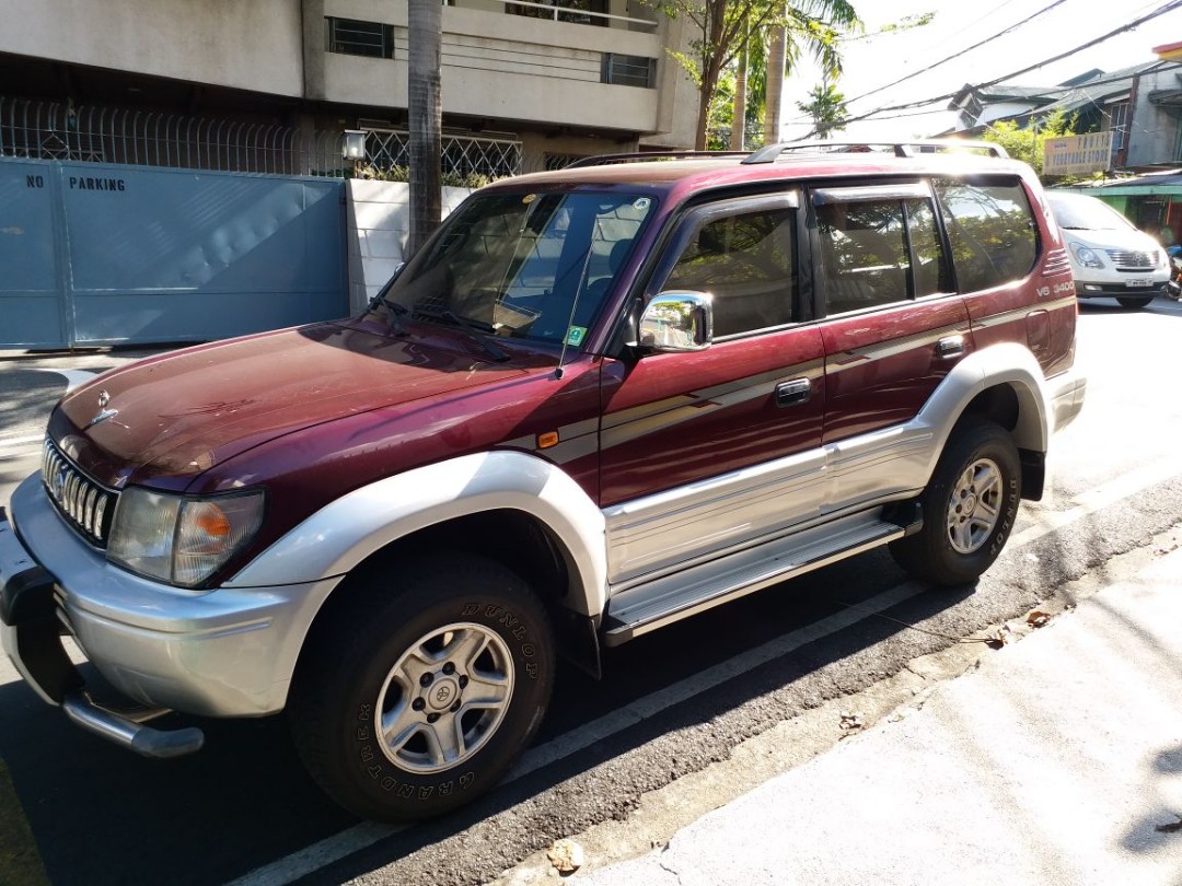 Toyota Land Cruiser Prado Maroon Gasoline (Negotiable), Cars for Sale ...