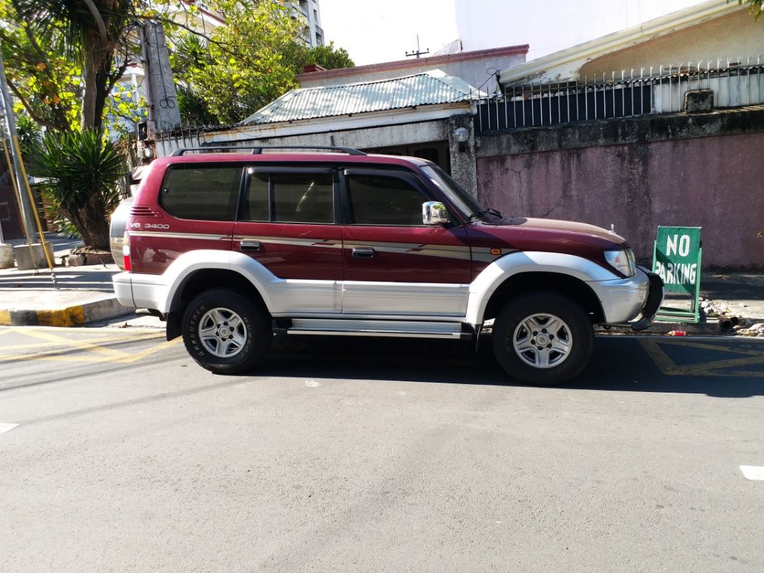 Toyota Land Cruiser Prado Maroon Gasoline (Negotiable), Cars for Sale ...