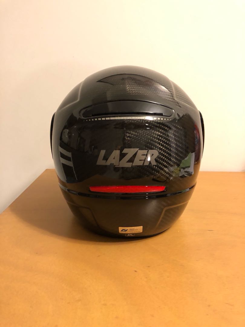 Lazer Monaco Carbon Fiber Modular Helmet, Motorcycles, Motorcycle ...