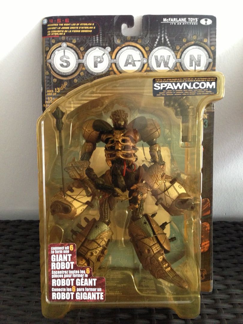 Spawn Interlink 6 Complete Set, Hobbies & Toys, Toys & Games on Carousell