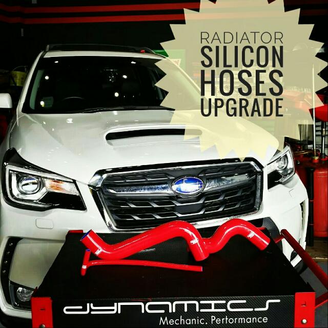 Subaru Forester SJ: Silicon Upper & Lower Radiator Hoses Replacement ...