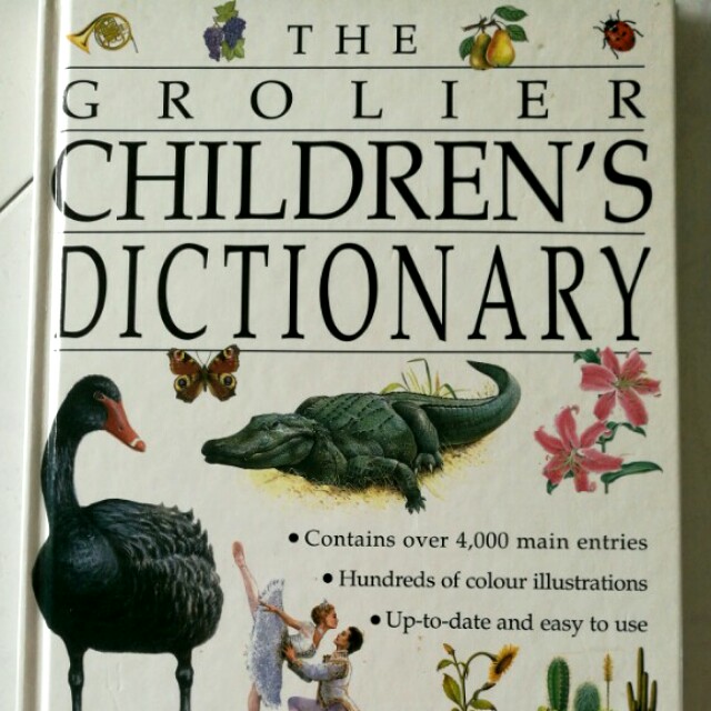 The Grolier Children Dictionary, Hobbies & Toys, Books & Magazines ...