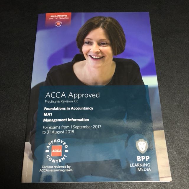 ACCA MA1 Management Information Practice & Revision Kit, Hobbies & Toys ...