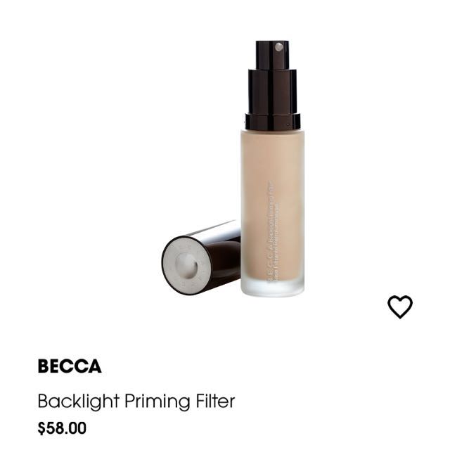 Becca backlight priming filter, Beauty & Personal Care, Face, Makeup on ...