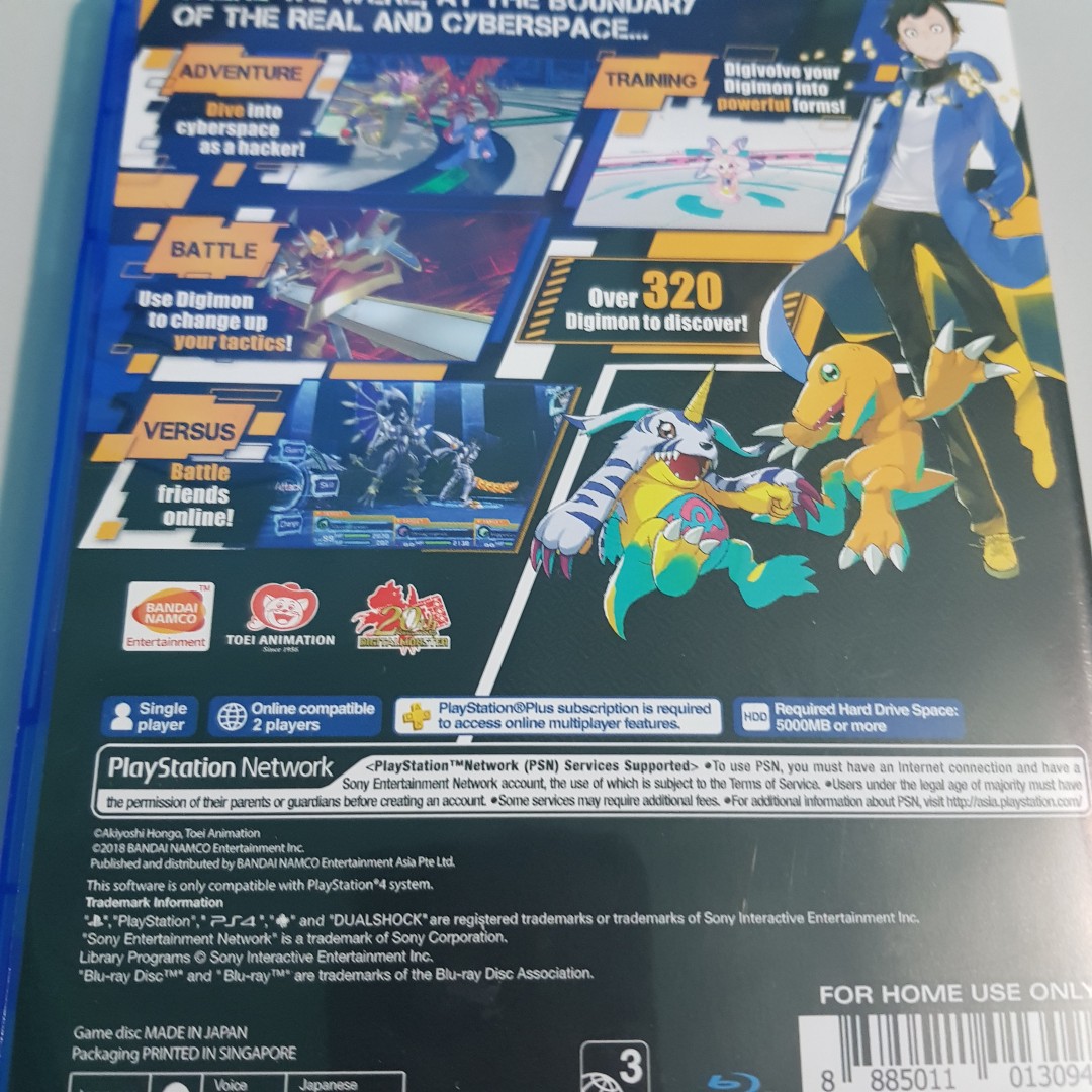 Digimon hacker memory, Video Gaming, Gaming Accessories, Game Gift ...